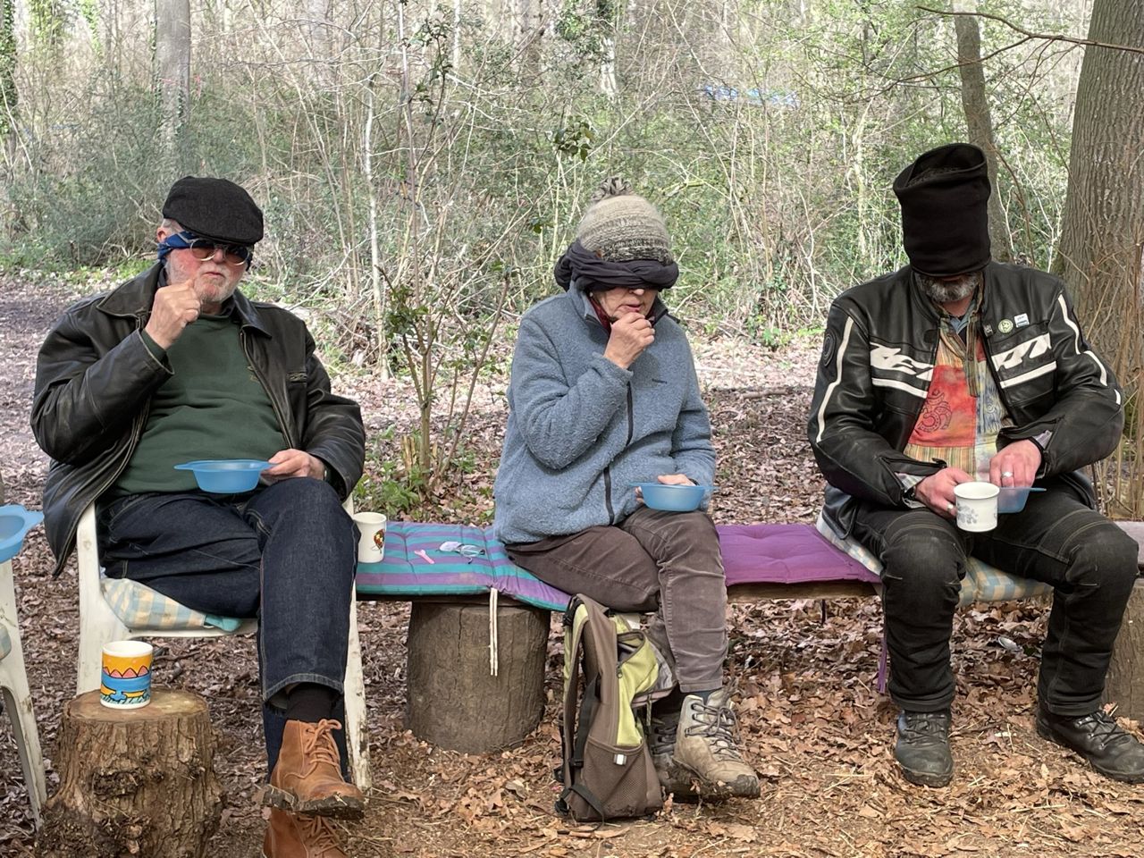 Elders Wellbeing 3 – Taste – Kinda Elders in the woods
